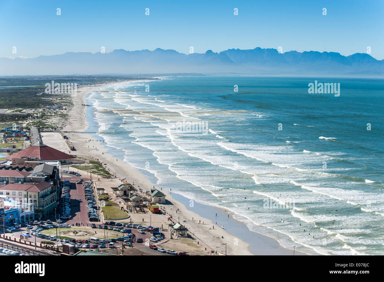 Muizenberg and False Bay, Cape Town, South Africa Stock Photo - Alamy