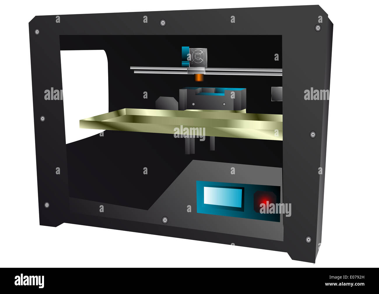 Printer rendered hi-res stock photography and images - Alamy