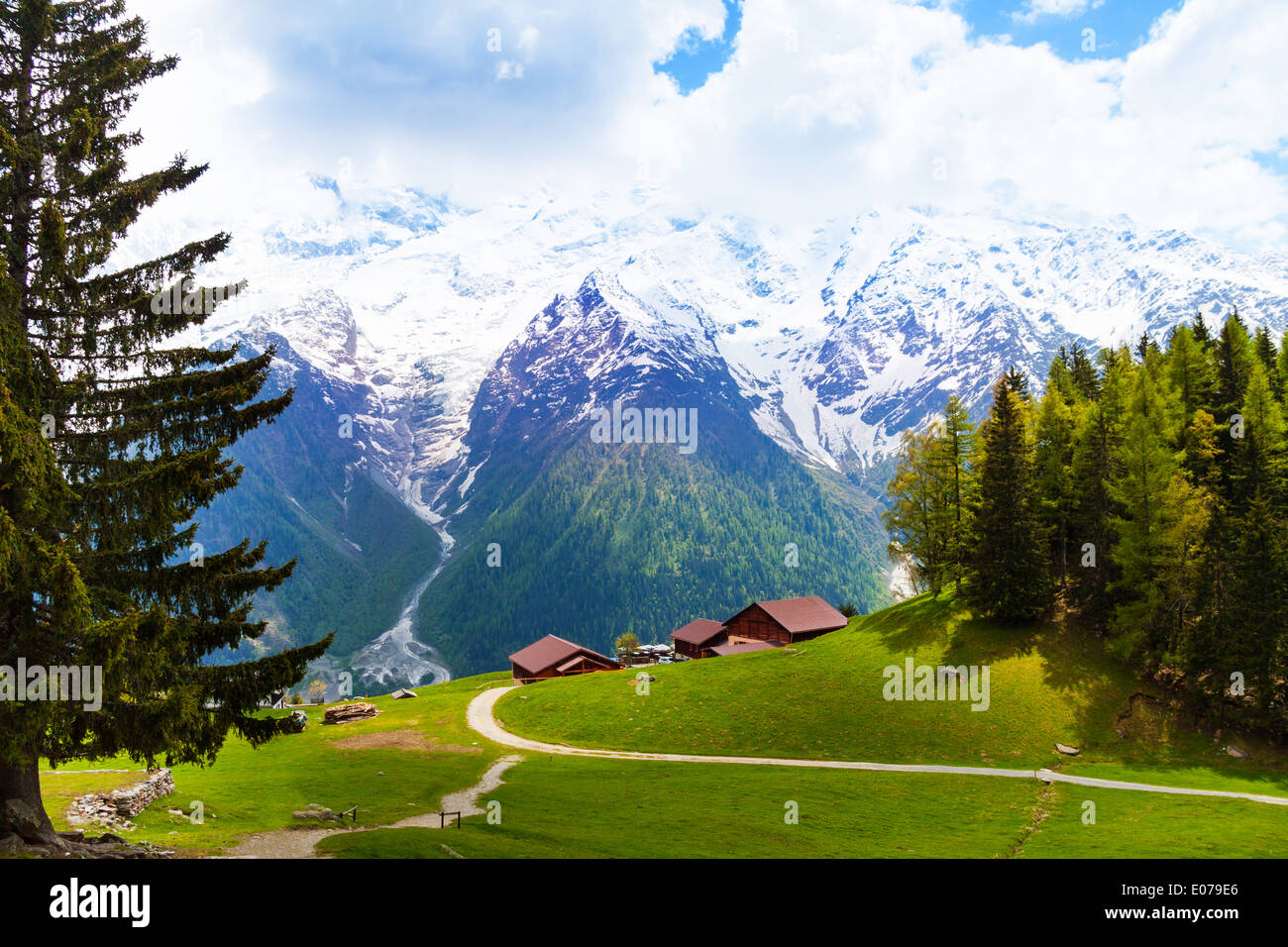 French countryside mont blanc hi-res stock photography and images - Alamy