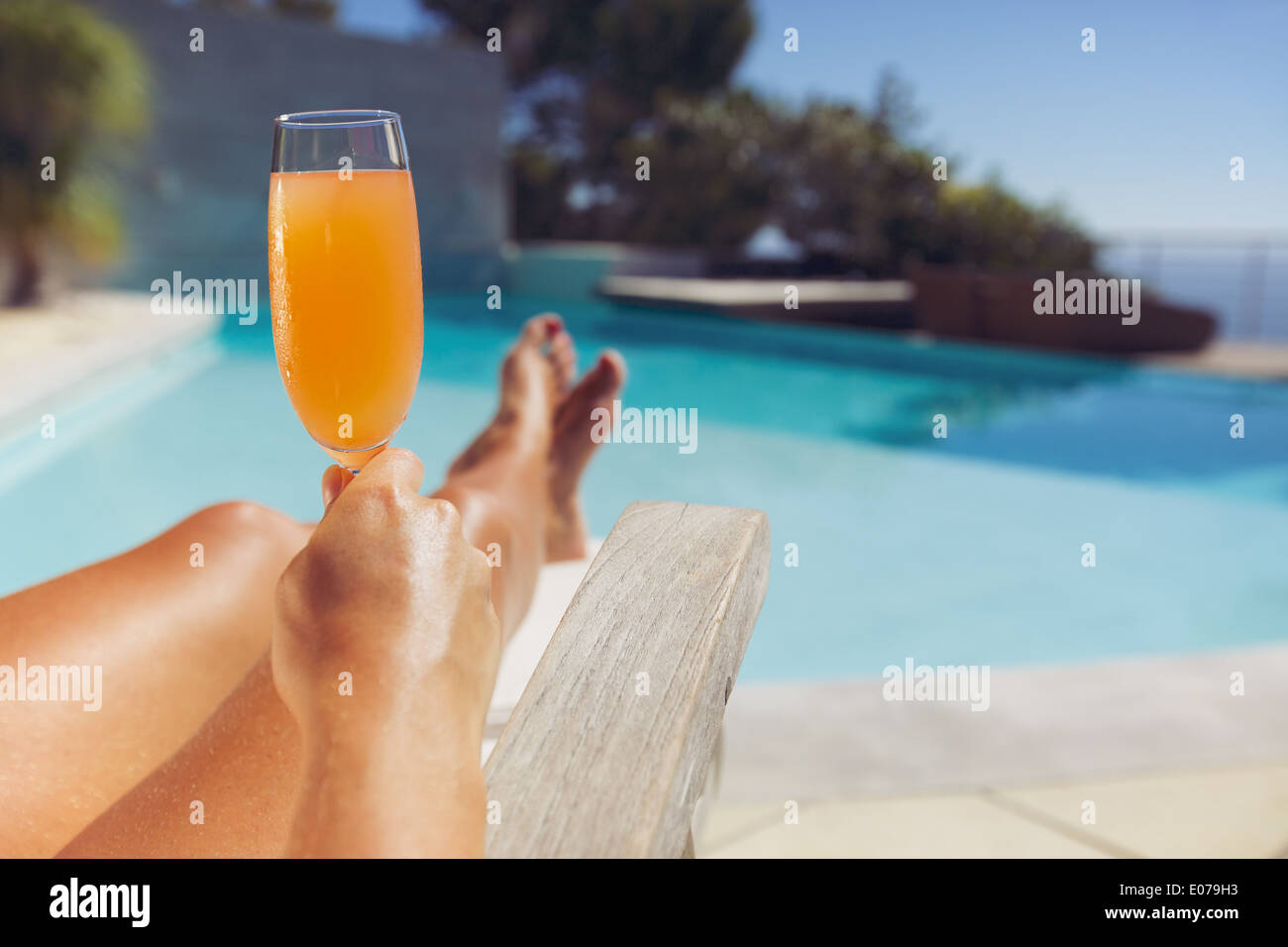 Recliner Chair Woman High Resolution Stock Photography and Images - Alamy