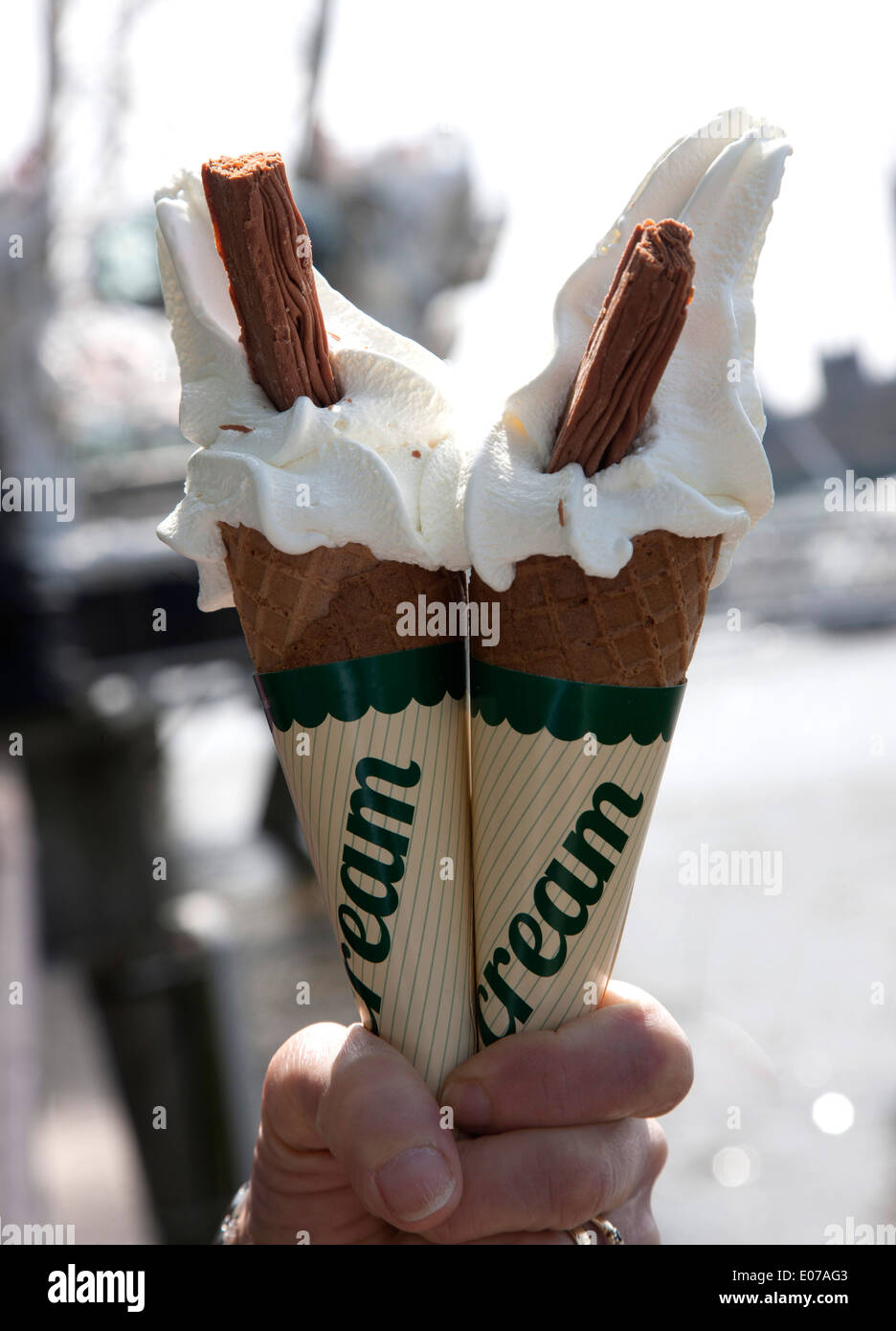 Ice Creams 99er Stock Photo - Alamy