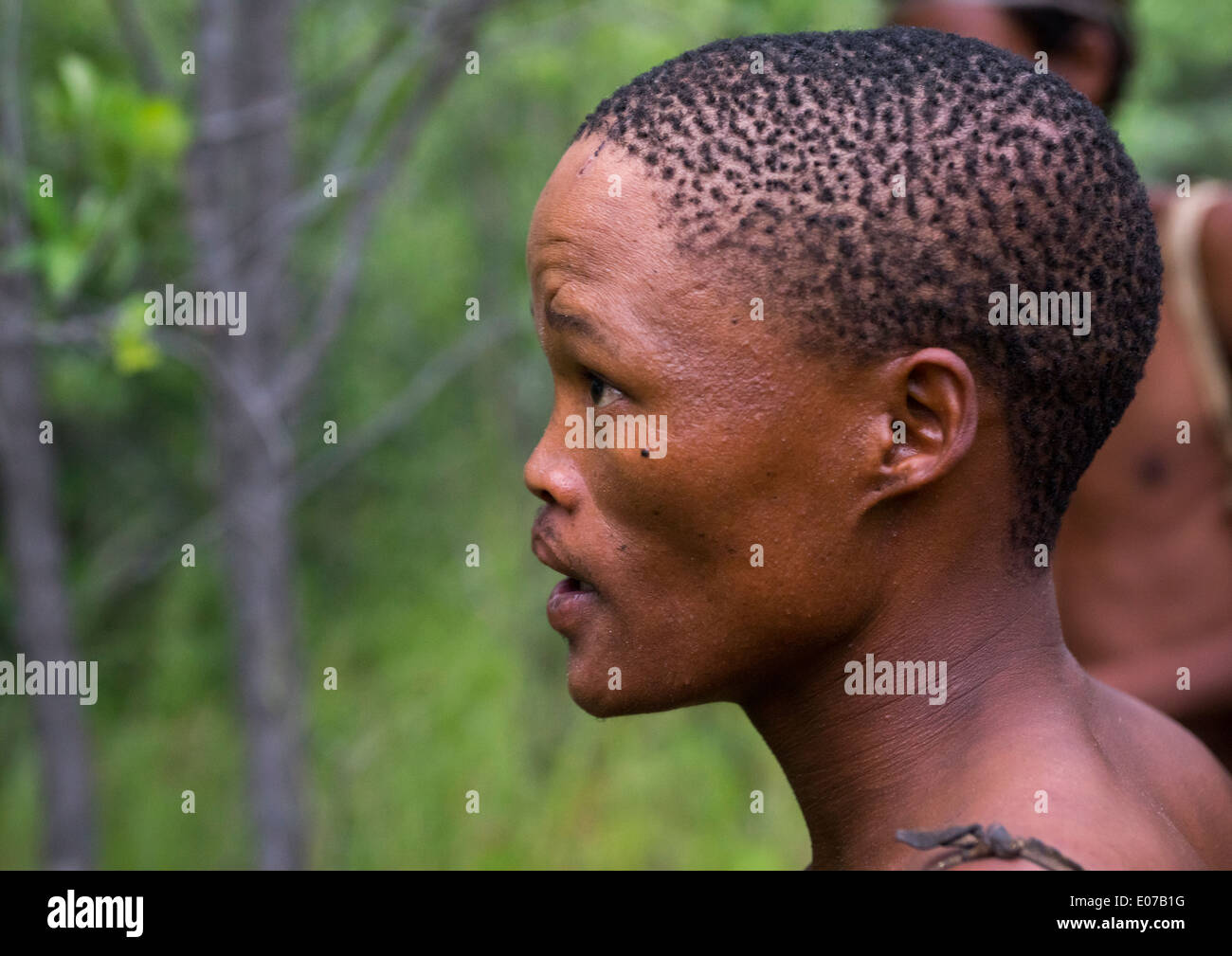 Bushman Hunter, Tsumkwe, Namibia Stock Photo - Alamy