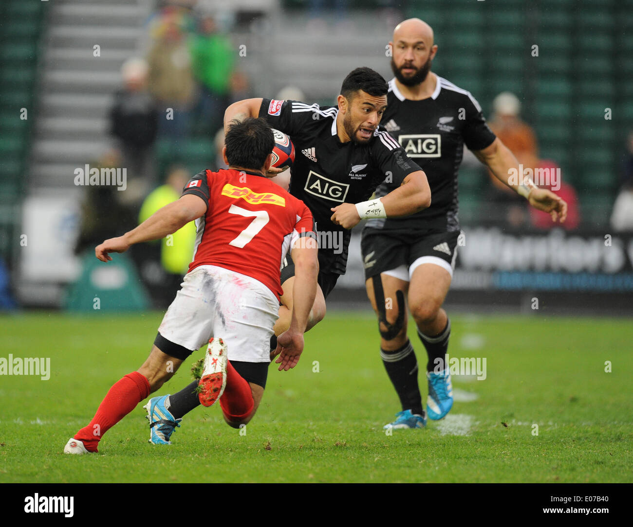 Glasgow, Scotland, UK. 4th May 2014. Sherwin Stowers of New Zealand ...