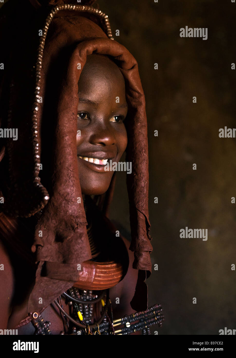 Himba women skin hi-res stock photography and images - Alamy