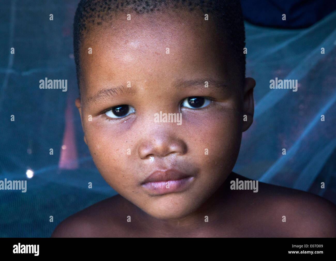Bushman Child Boy, Tsumkwe, Namibia Stock Photo - Alamy