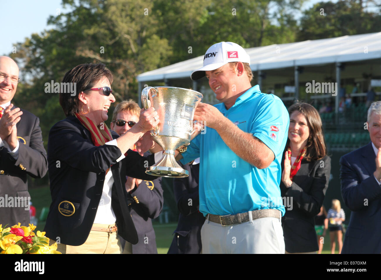 Wells fargo championship trophy hi-res stock photography and images - Alamy