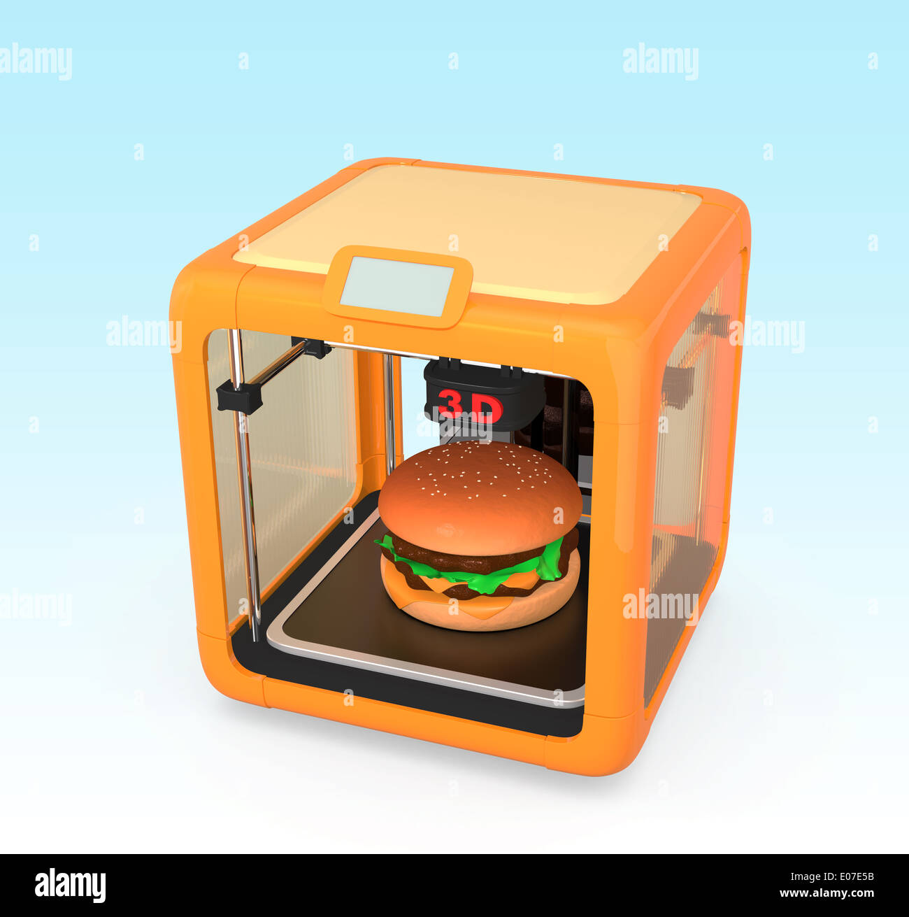 3d Printed Burger