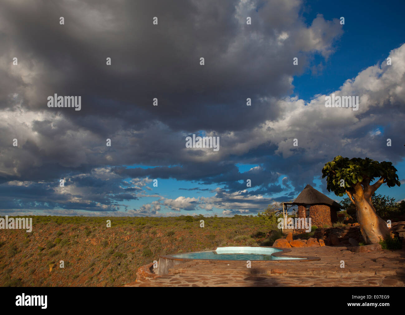 Grootberg Lodge Pool, Namibia Stock Photo - Alamy