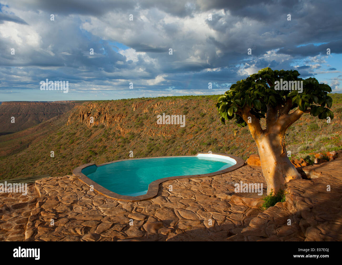 Grootberg Lodge Pool, Namibia Stock Photo - Alamy