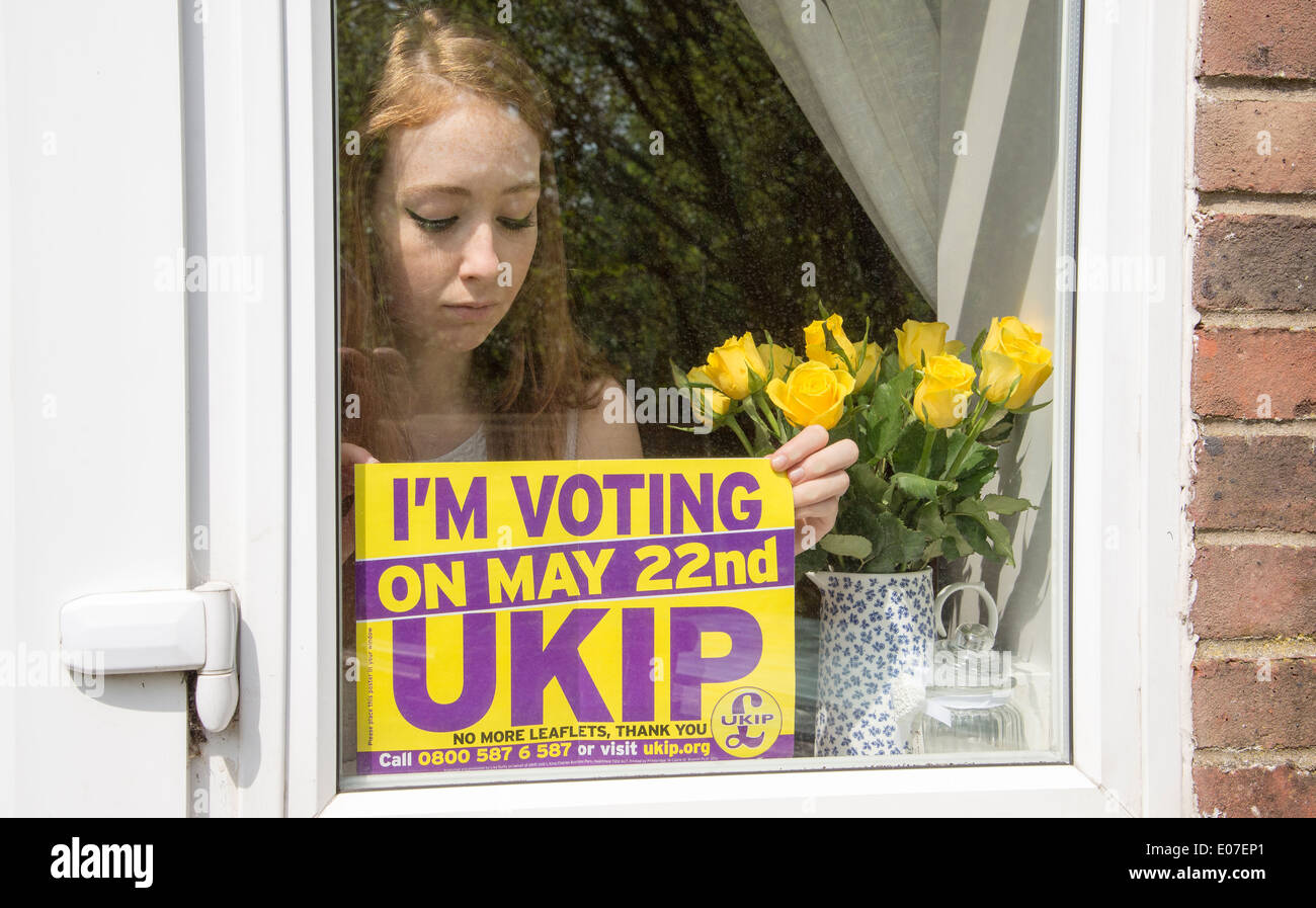 Ukip poster house hi-res stock photography and images - Alamy