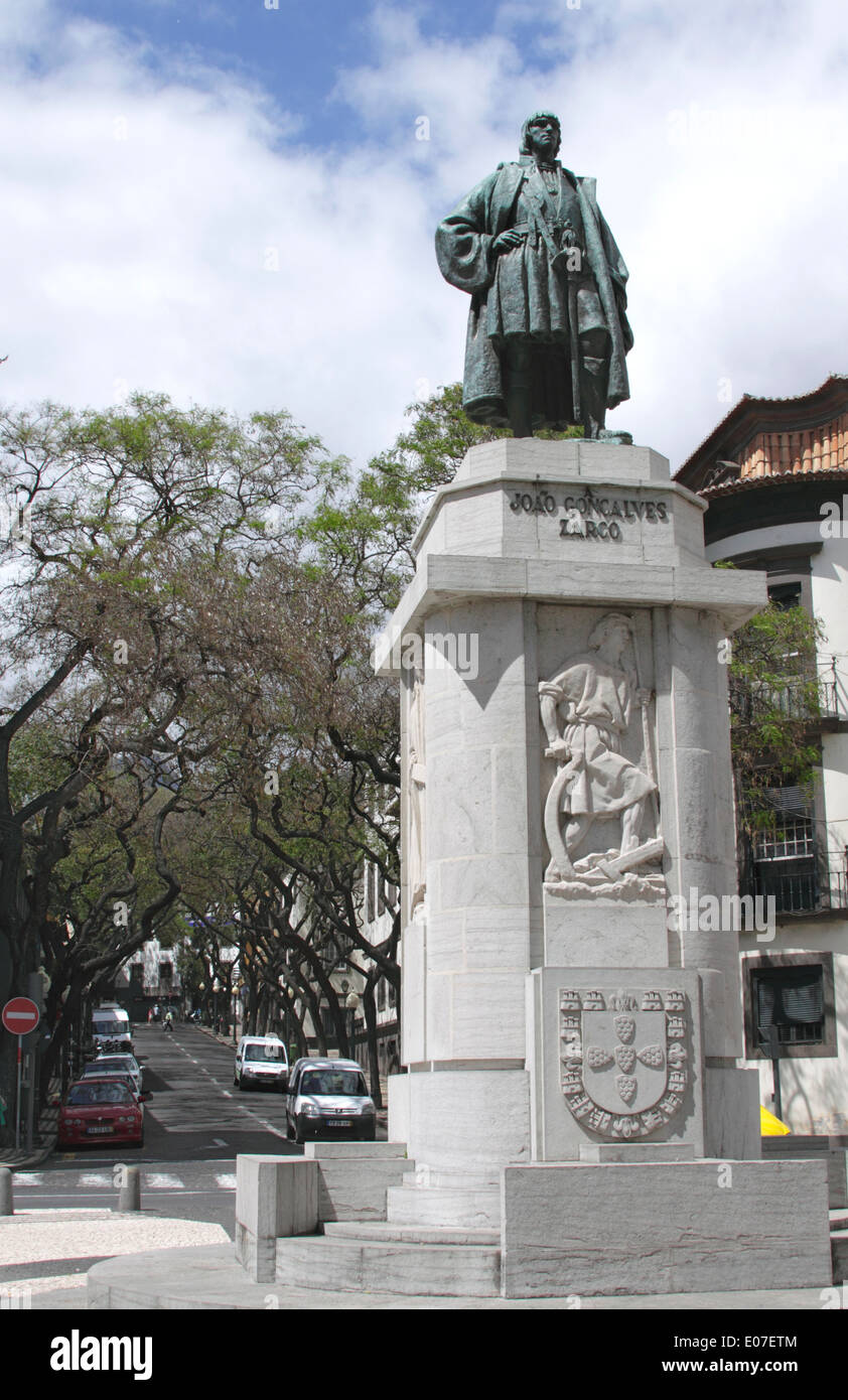 Statue funchal madeira hi-res stock photography and images - Alamy