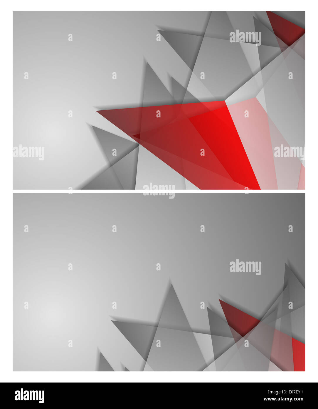 Abstract banner template design Cut Out Stock Images & Pictures - Alamy