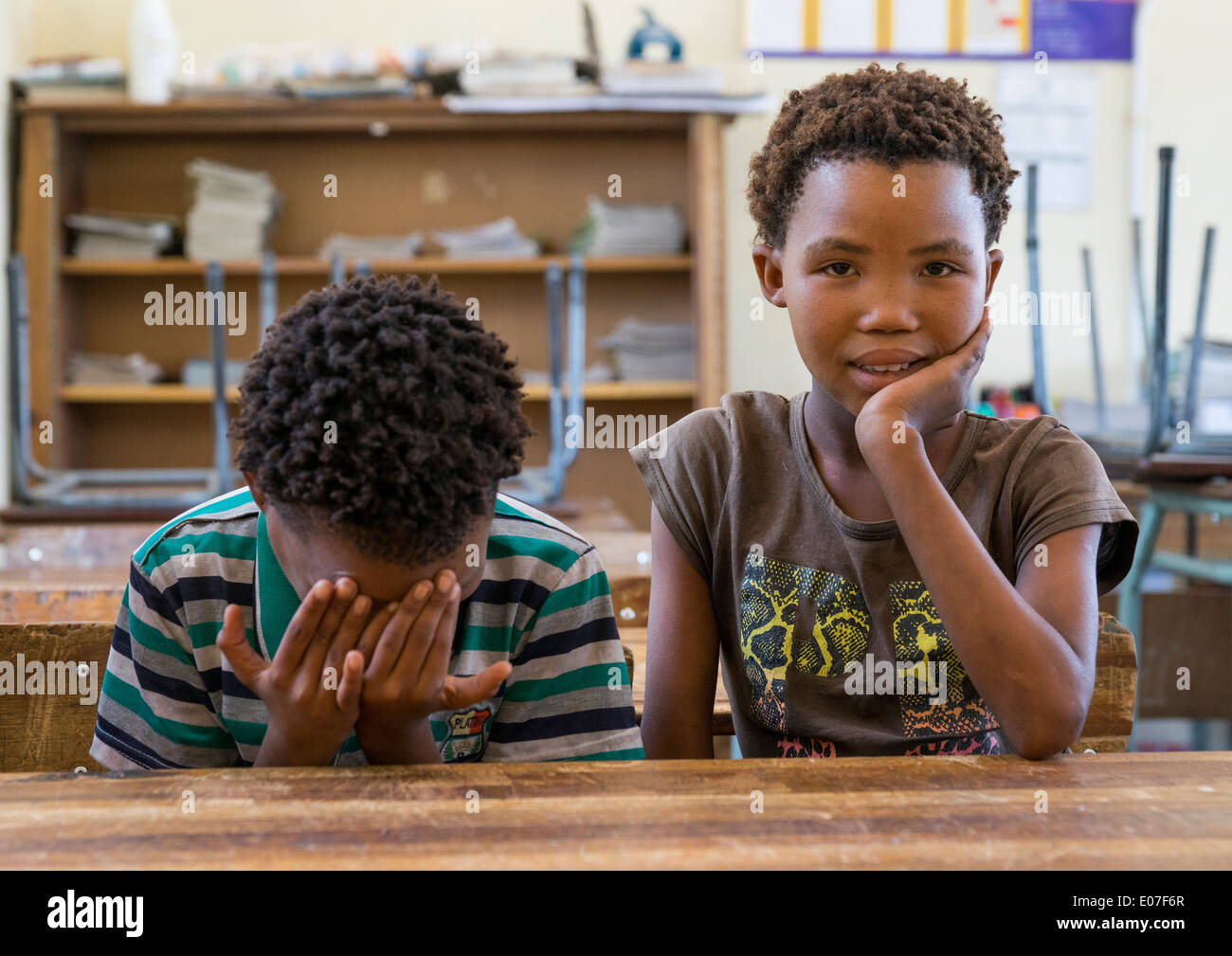 Bushman children children people khoisan hi-res stock photography and ...