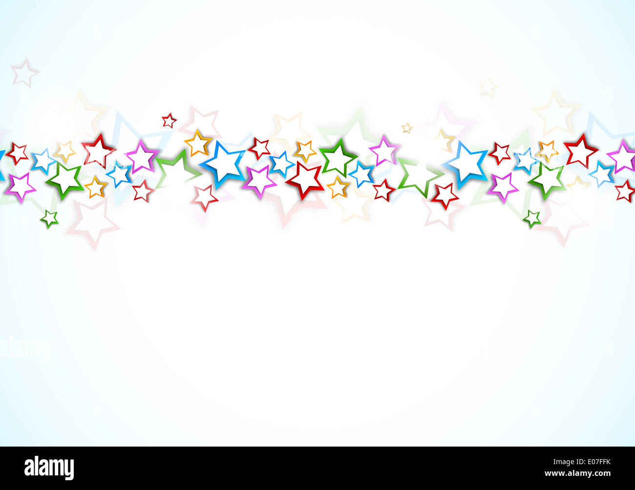 Background with colorful stars. Abstract illustration Stock Photo - Alamy