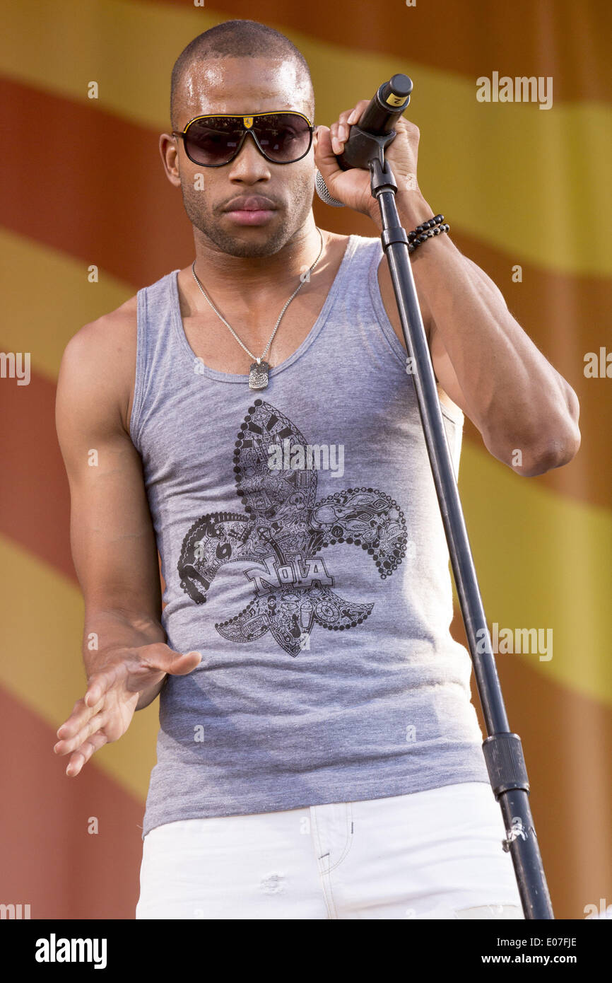 New Orleans, Louisiana, USA. 4th May, 2014. TROMBONE SHORTY (aka TROY ...