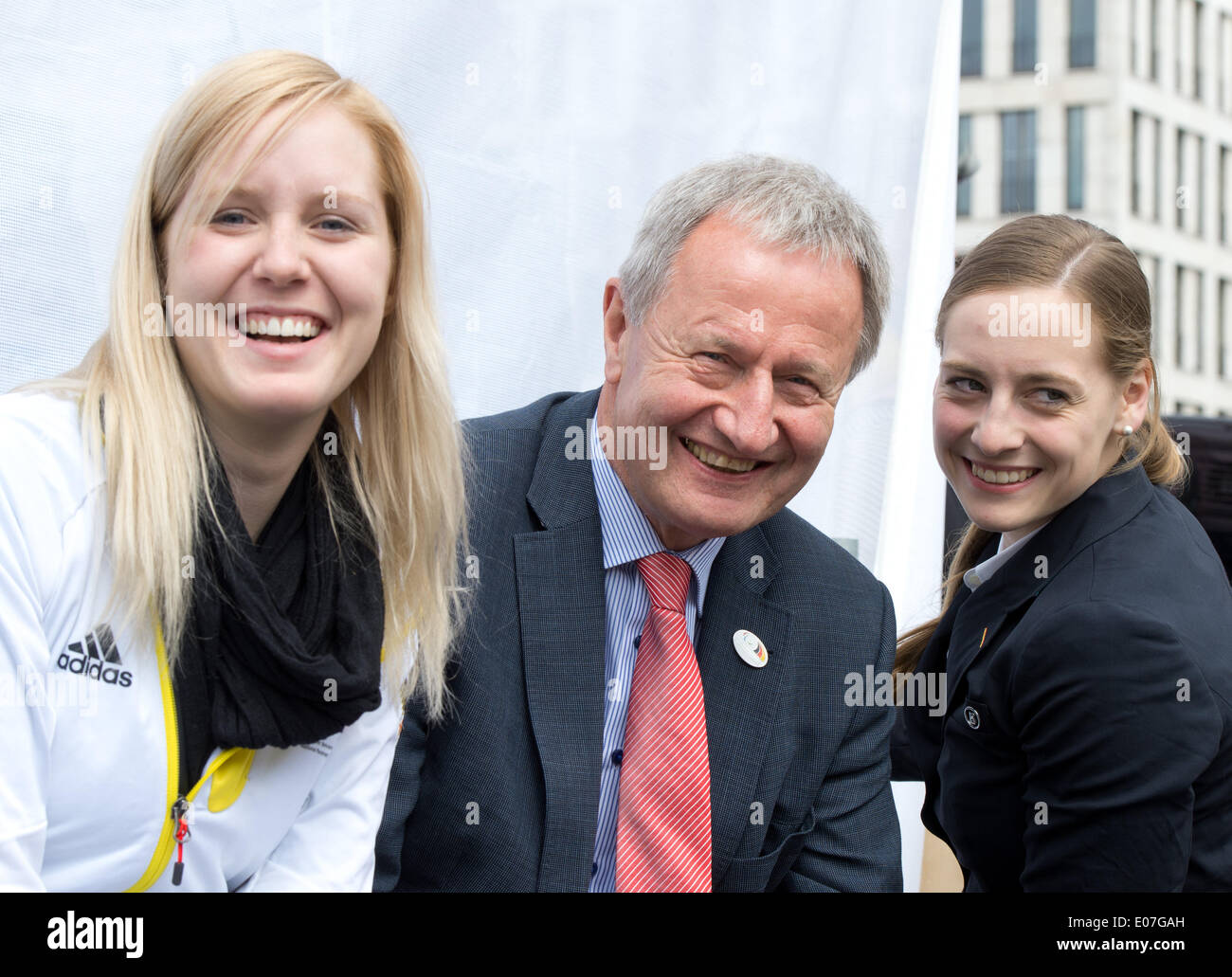 Berlin, Germany. 05th May, 2014. Paralympic Champions (Sochi), Andrea ...
