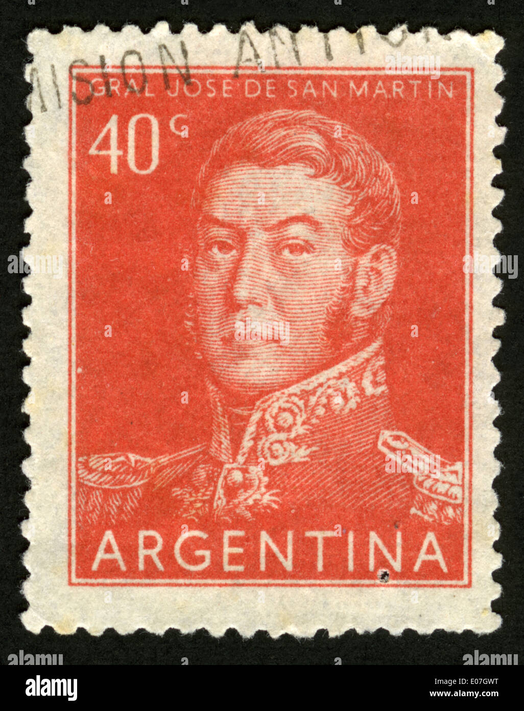 Jose De San Martin Drawing High Resolution Stock Photography and Images ...