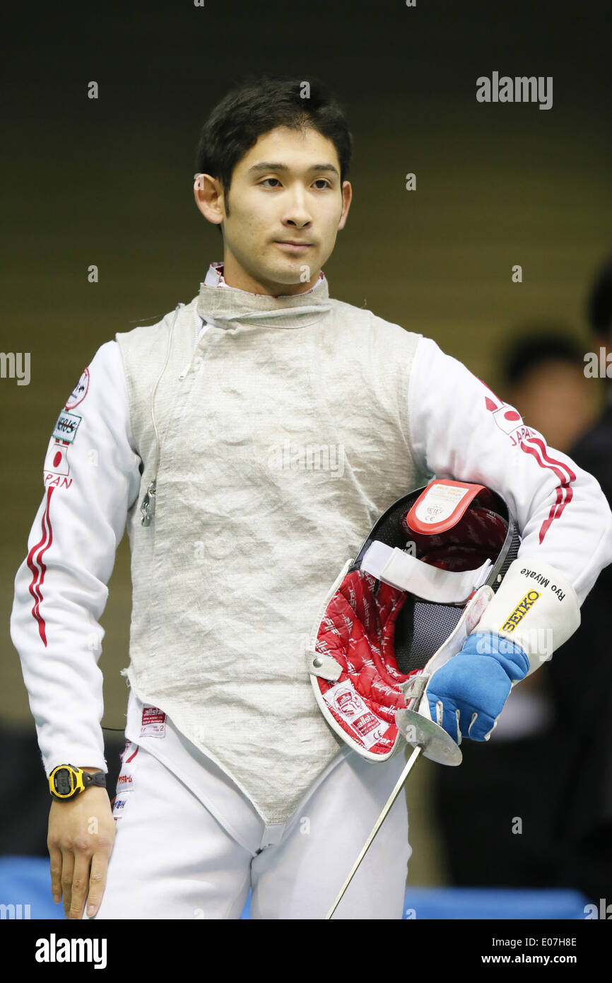 Komazawa Olympic Park Gymnasium, Tokyo, Japan. 4th May, 2014. Ryo Miyake (JPN), MAY 4, 2014 ...