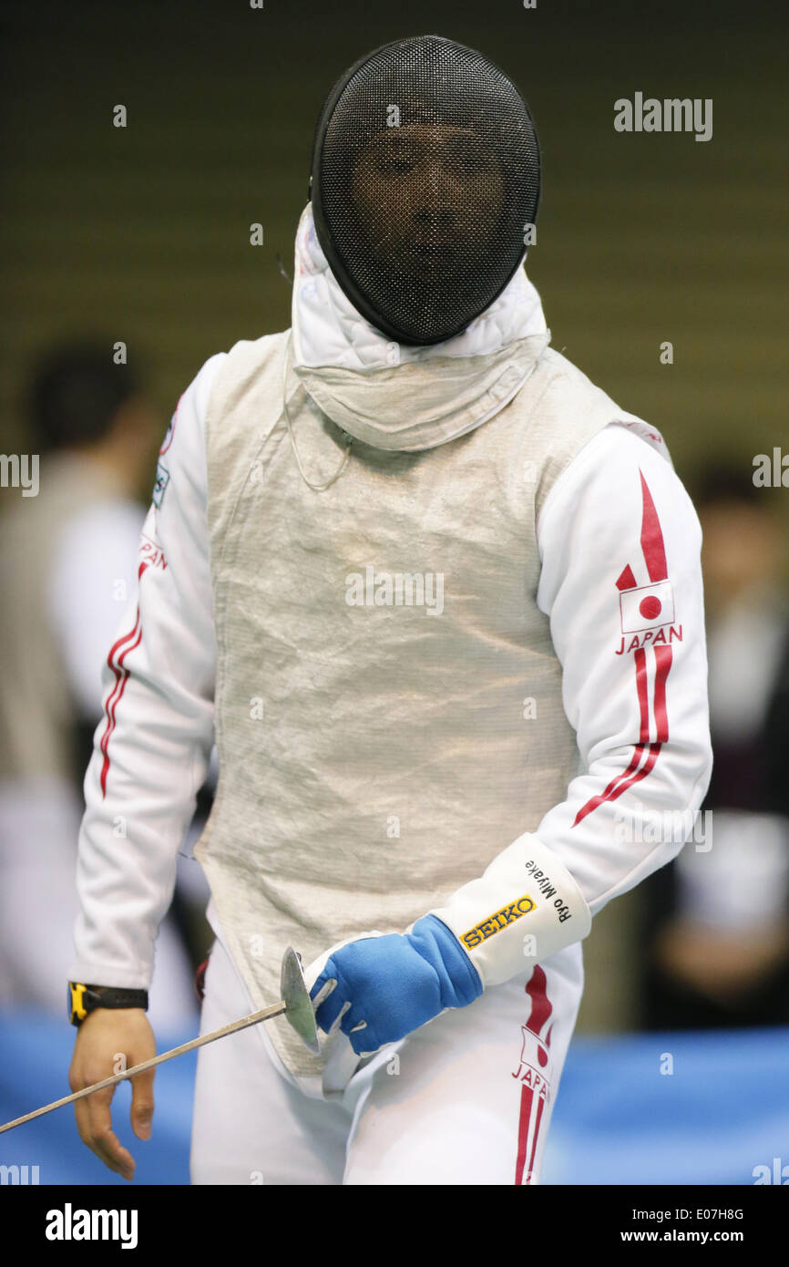 Komazawa Olympic Park Gymnasium, Tokyo, Japan. 4th May, 2014. Ryo Miyake (JPN), MAY 4, 2014 ...