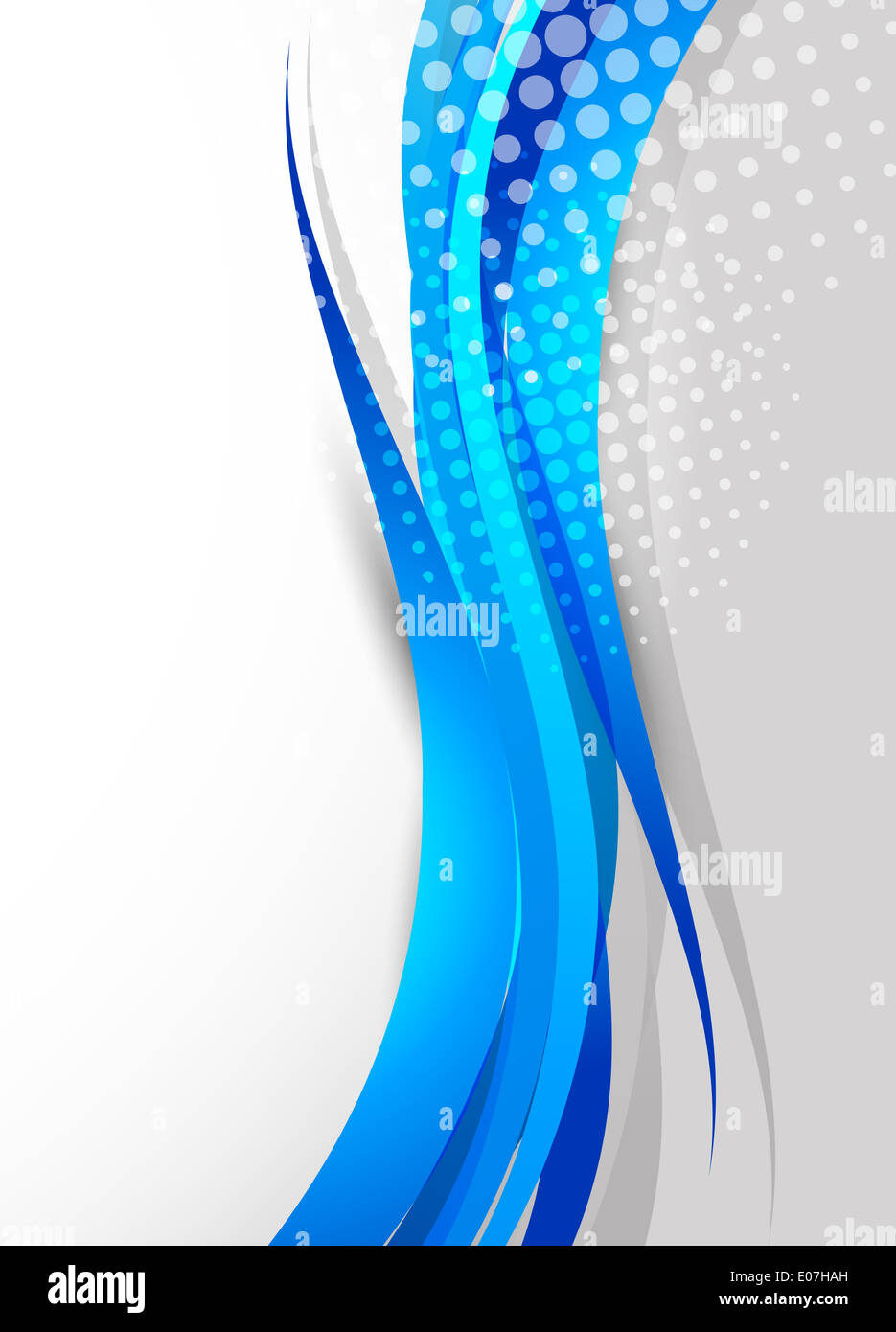 Abstract blue background. Bright illustration Stock Photo - Alamy