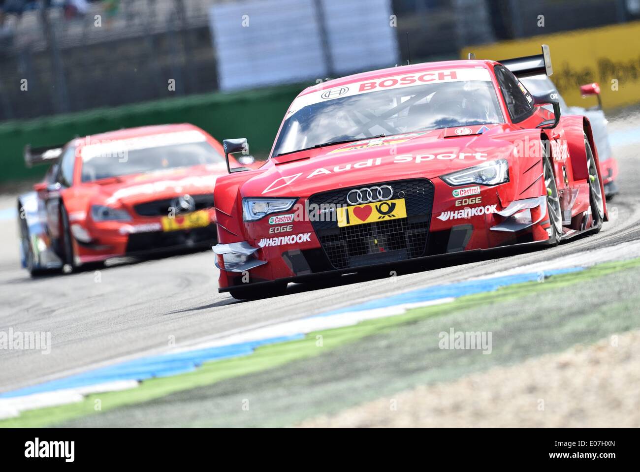 Hockenheim, Germany. 04th May, 2014. Spanish DTM racing driver Miguel ...