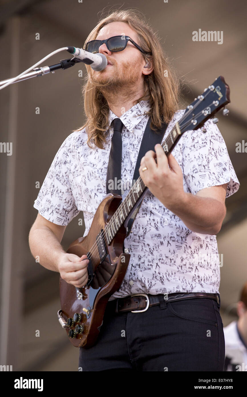 New Orleans, Louisiana, USA. 4th May, 2014. TIM KINGSBURY of Arcade ...