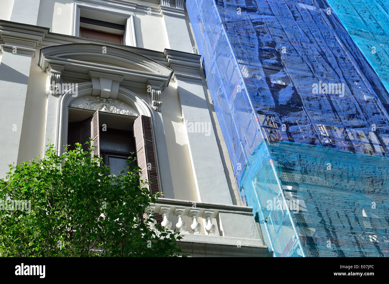 Tree scaffolding hi-res stock photography and images - Alamy