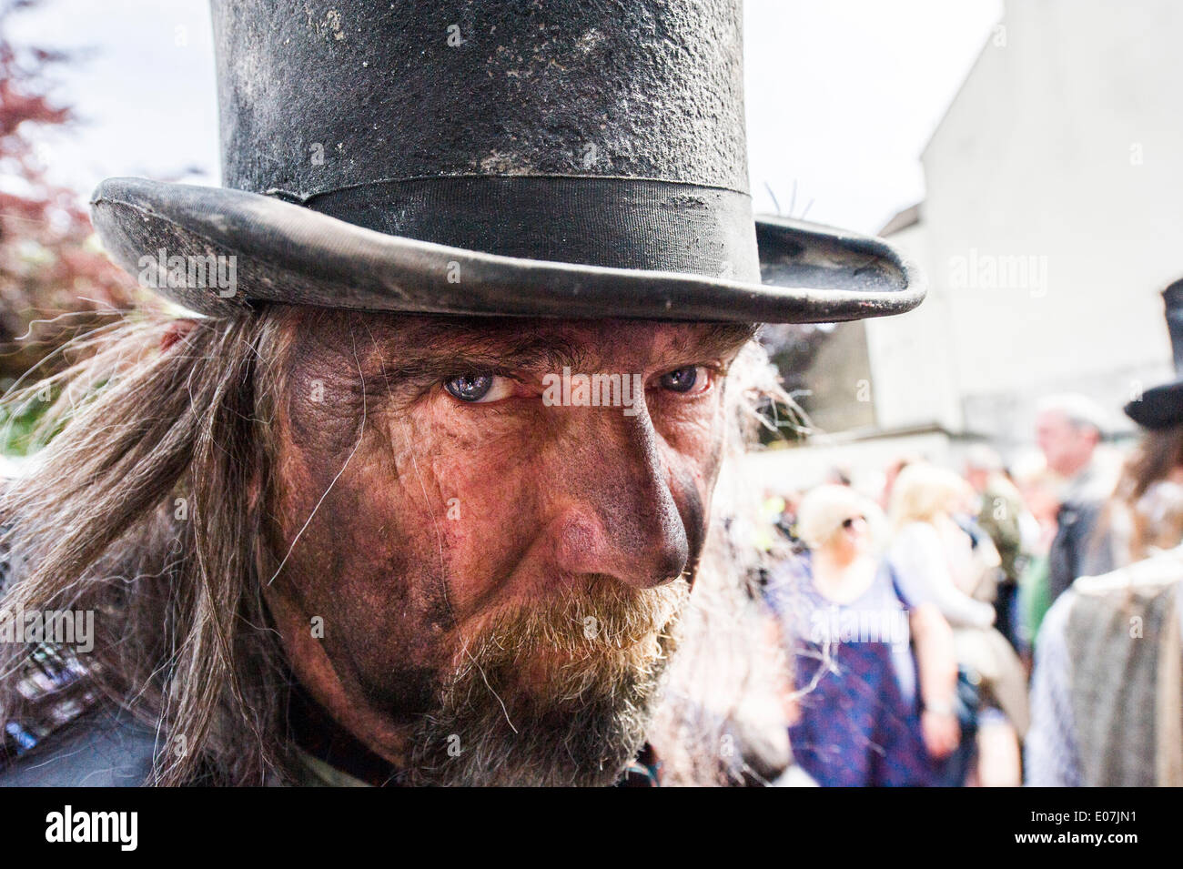 Rochester, Kent, UK. 5th May, 2014. One of the many chimney sweep ...