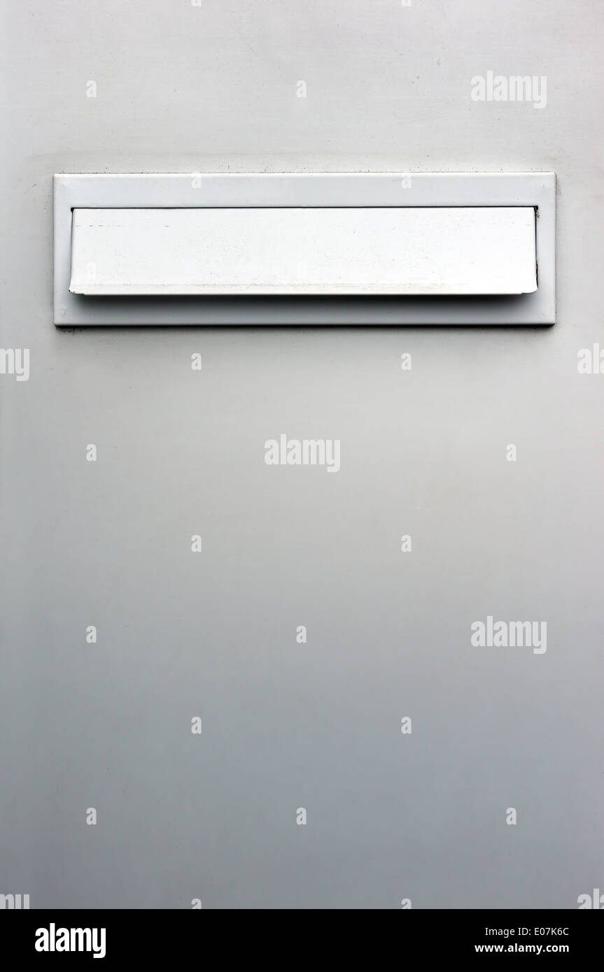 industrial mailbox hole for letters Stock Photo - Alamy