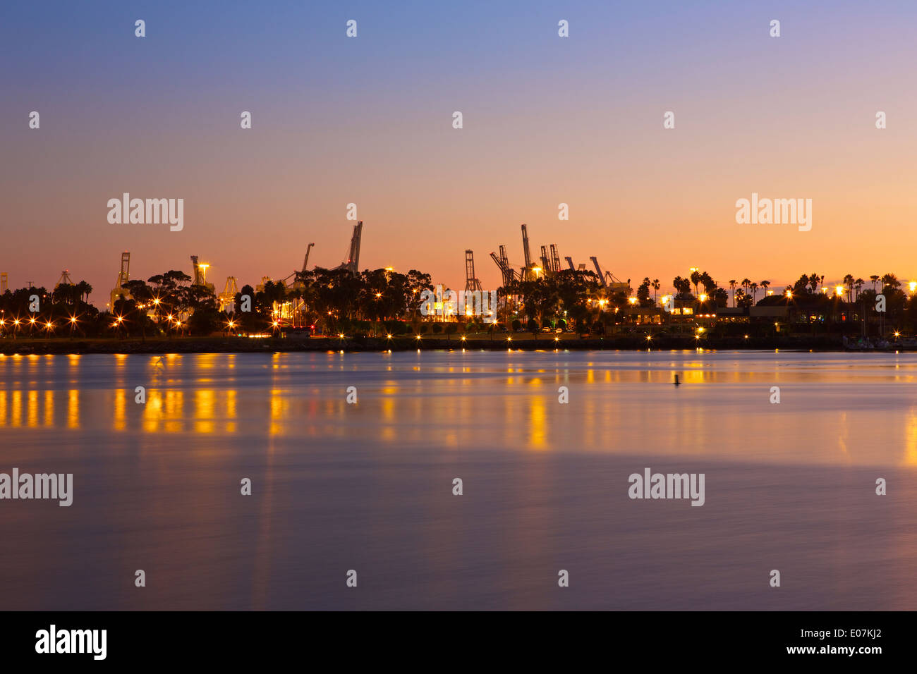 American container terminal hi-res stock photography and images - Alamy