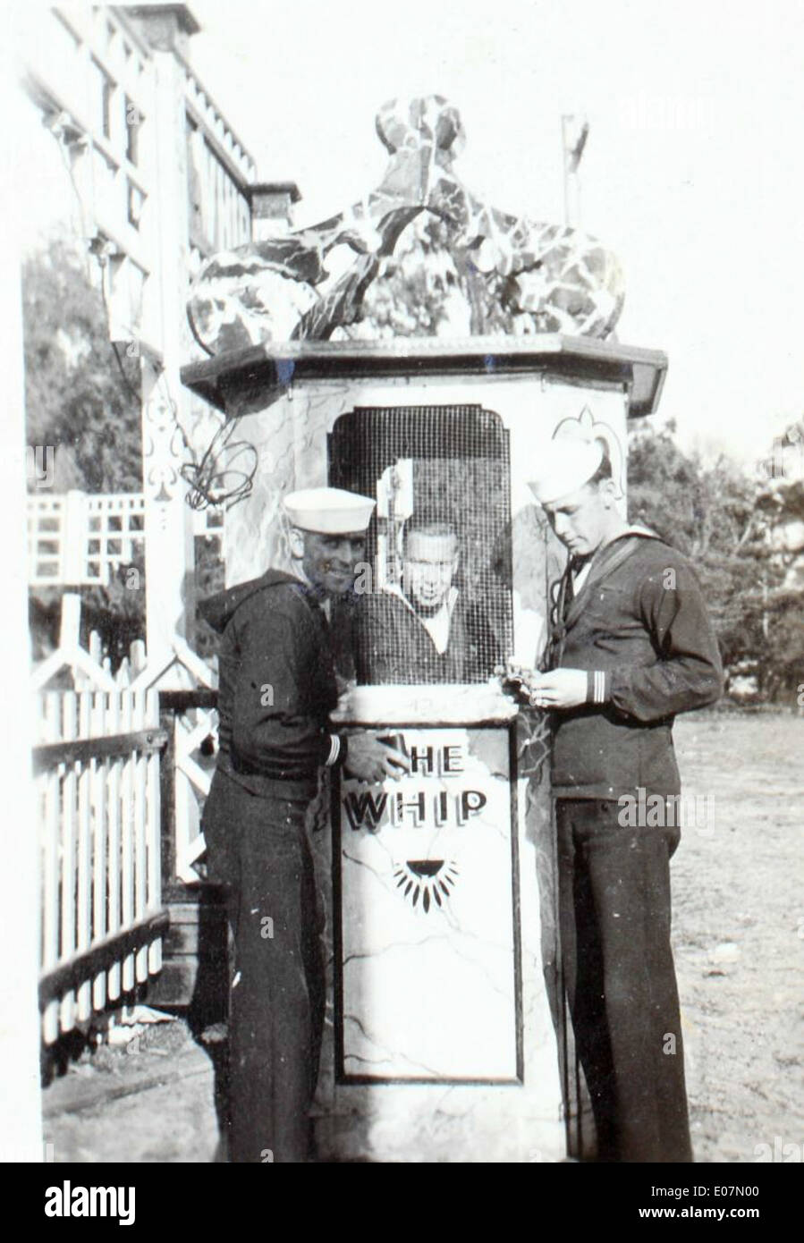 This image from the Jeremy Album features Curtiss Jean Jeremy, a pilot ...