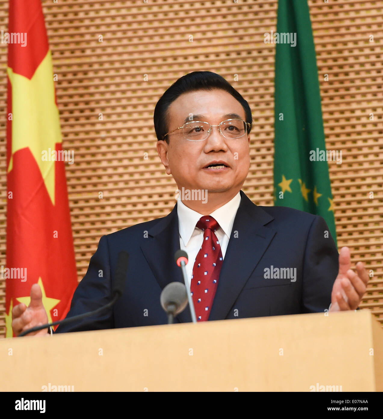 Addis Ababa, Ethiopia. 5th May, 2014. Chinese Premier Li Keqiang ...