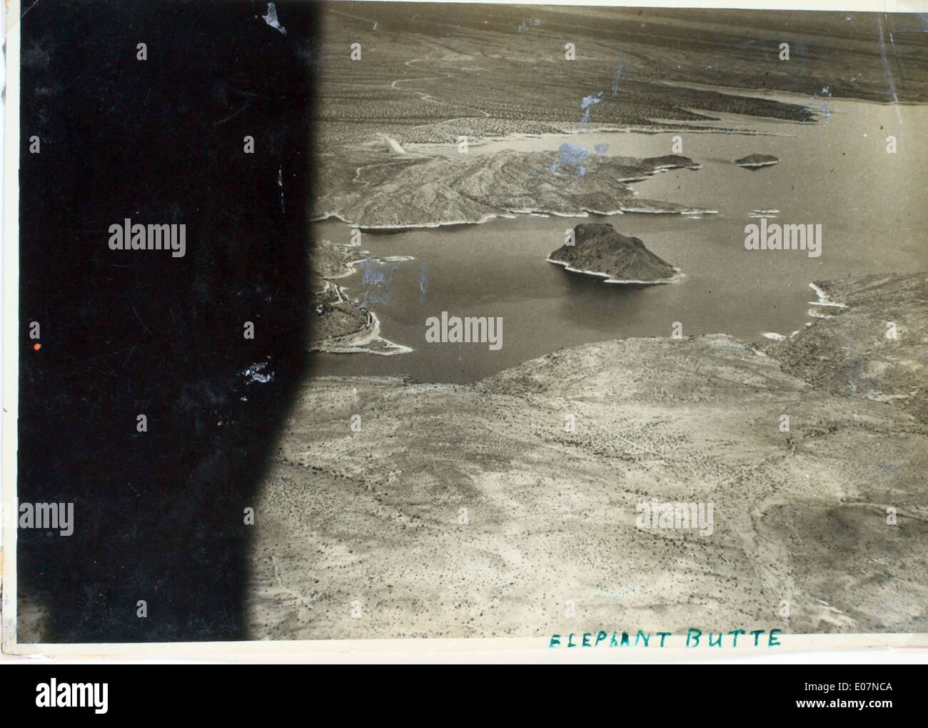 This image from the Al Hobart collection captures a scene at Burdett ...