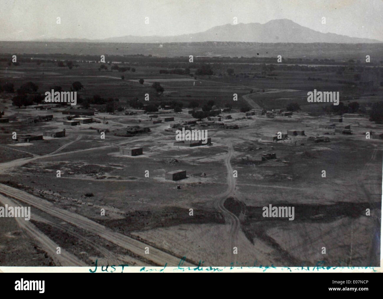 This image from the Al Hobart Album shows Burdett Airport, a key ...