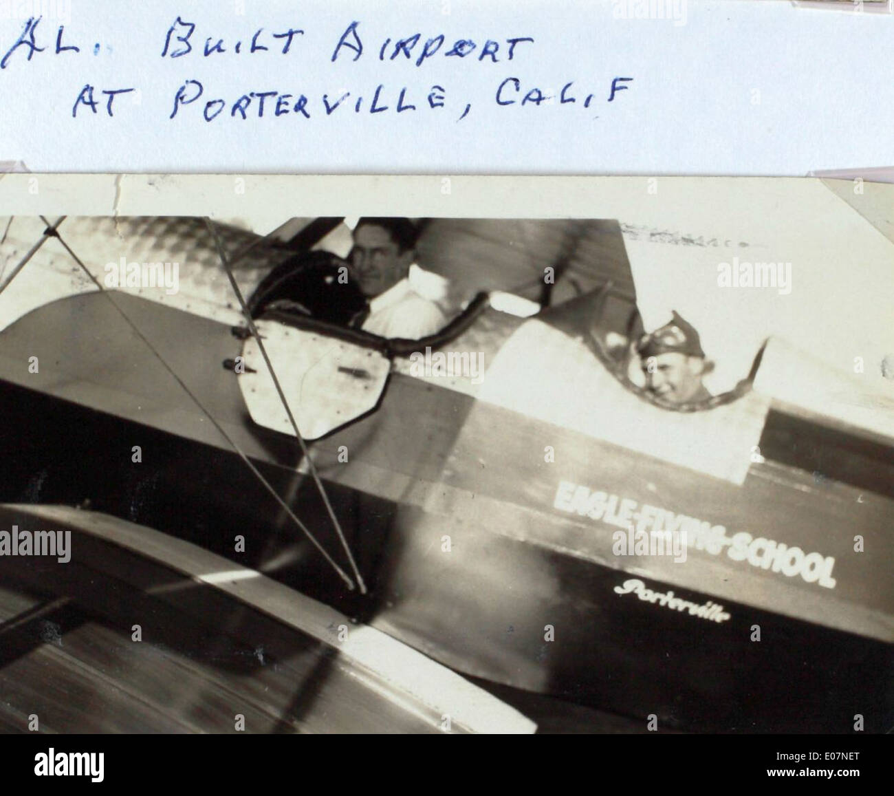 This photo from the Hobart Album captures a moment at Burdett Airport ...