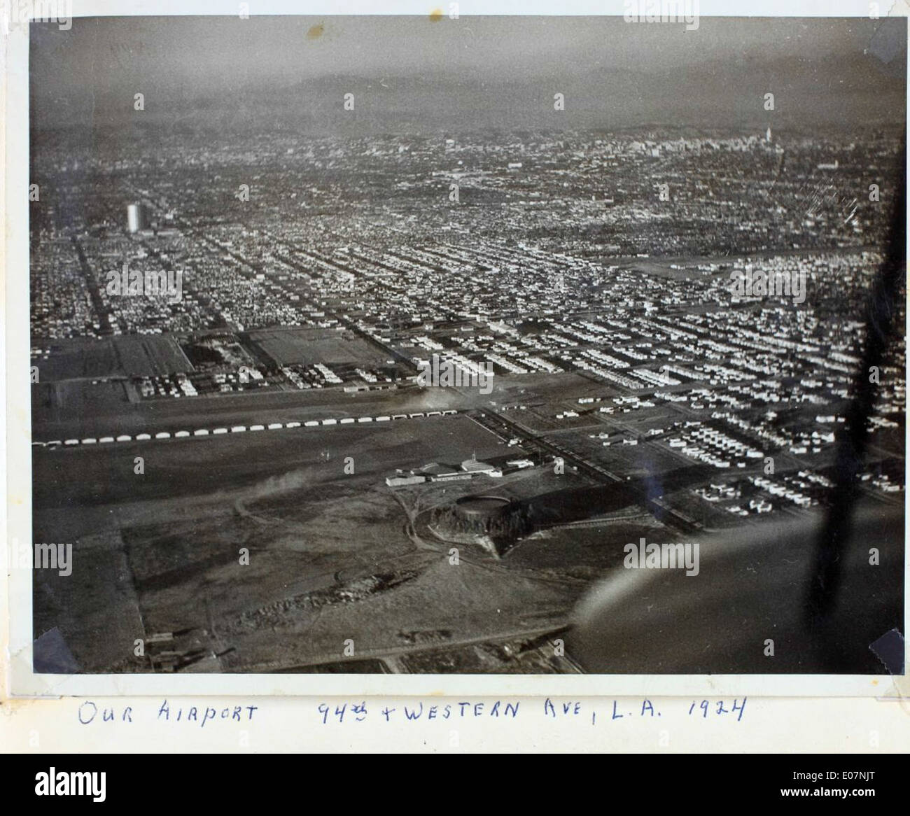 This image from the Al Hobart Album depicts Burdett Airport, home to ...