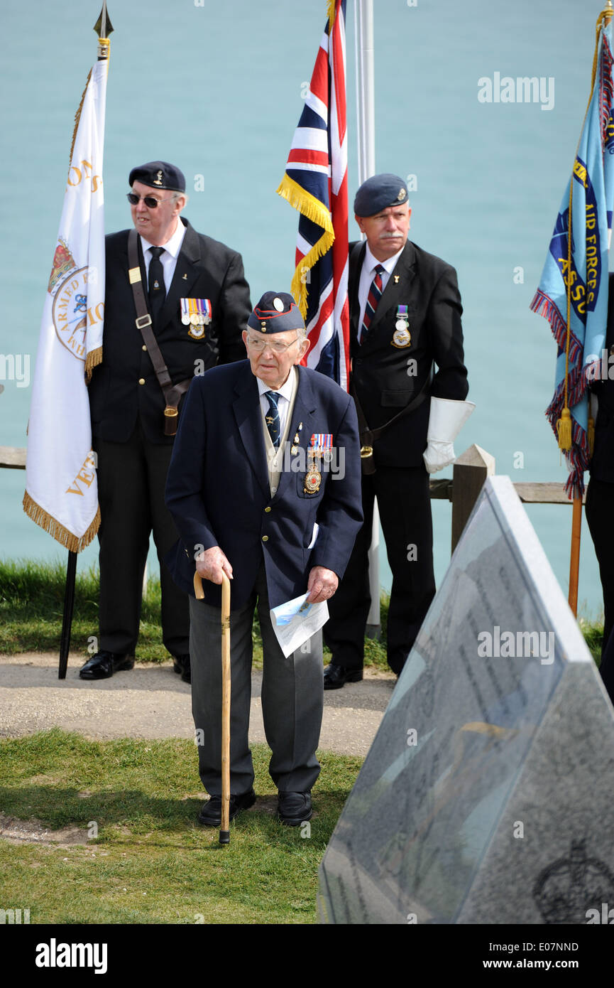 Beachy Head Eastbourne UK 5 May 2014 - The Bomber Command Memorial ...
