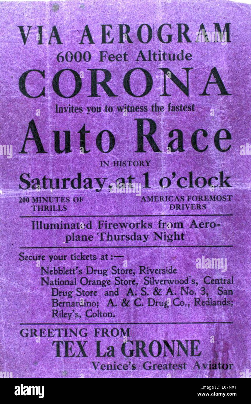 This image from the Tex Lagrone album captures the daredevil ...