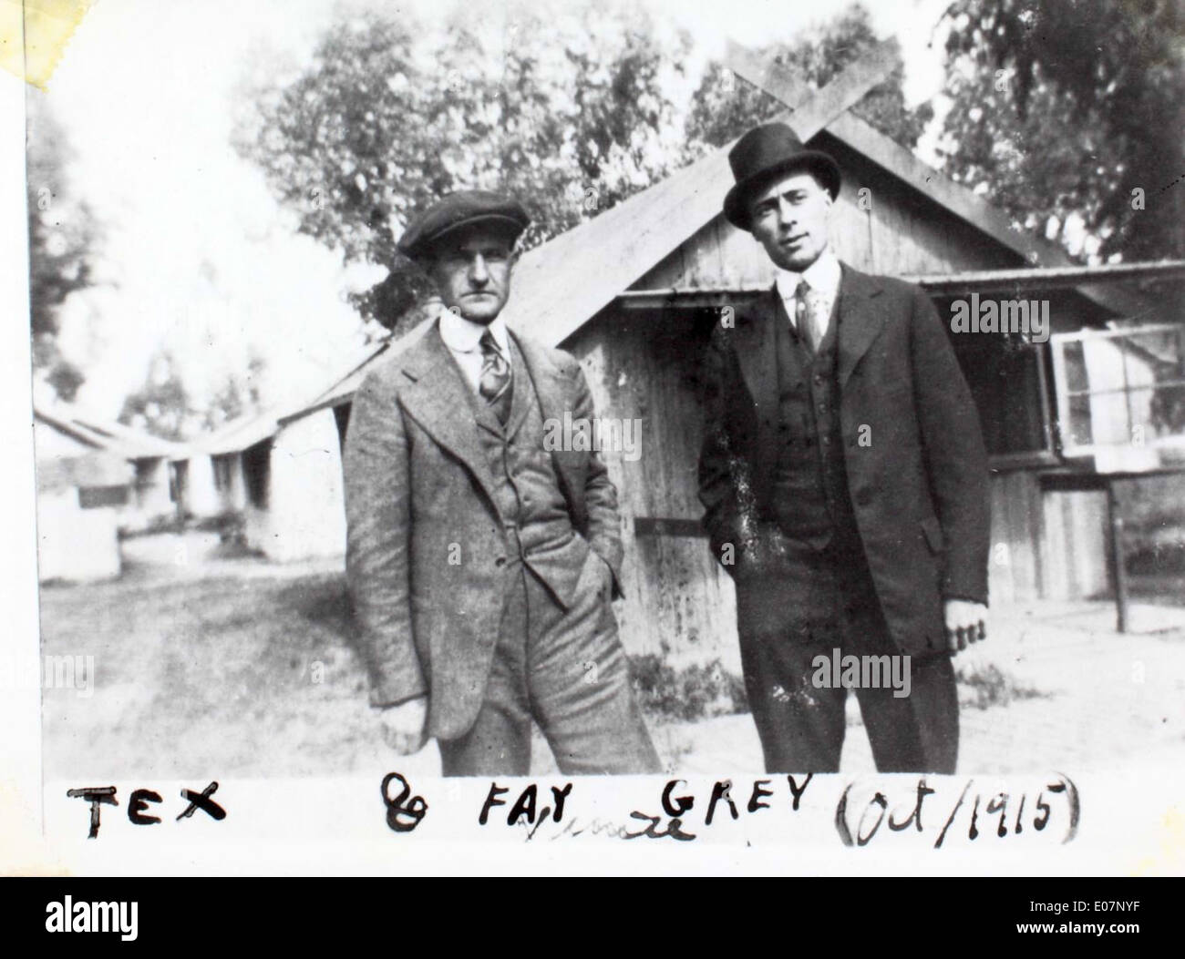 Tex Lagrone, a renowned barnstormer and daredevil pilot, is captured in ...