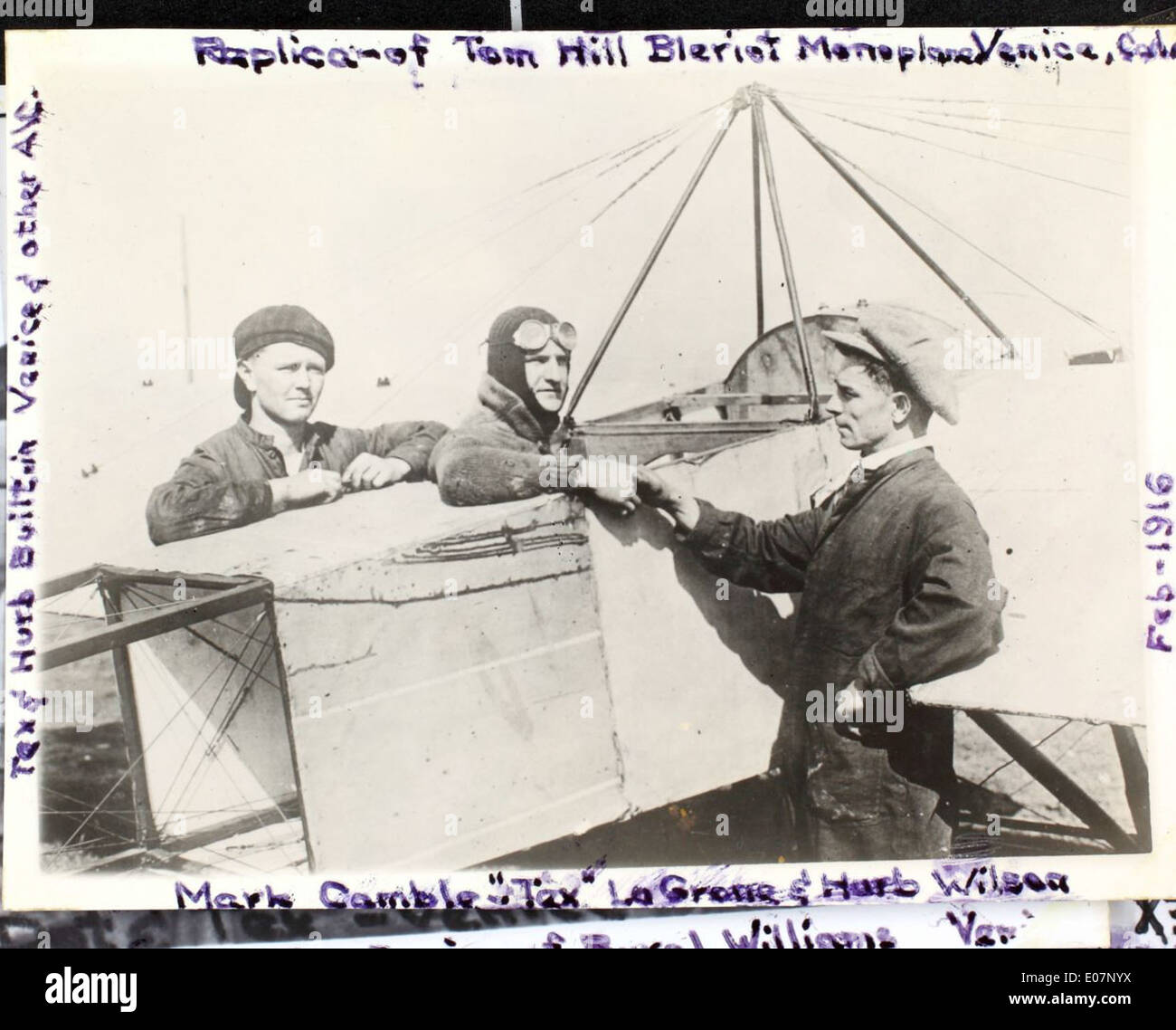 Tex Lagrone was a renowned barnstormer and daredevil pilot, known for ...