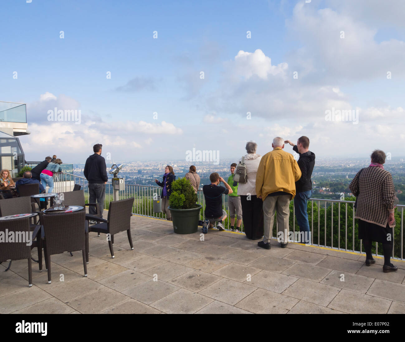 Kahlenberg the most famous viewpoint in Vienna 484 meters high ...