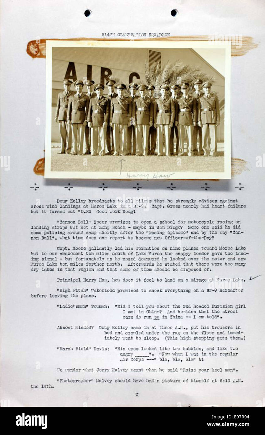 This photo from the Harry Haw Collection showcases the 514th ...