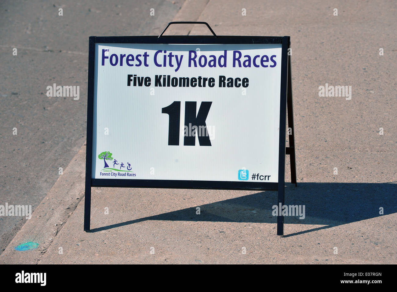 Kilometre road sign hi-res stock photography and images - Alamy