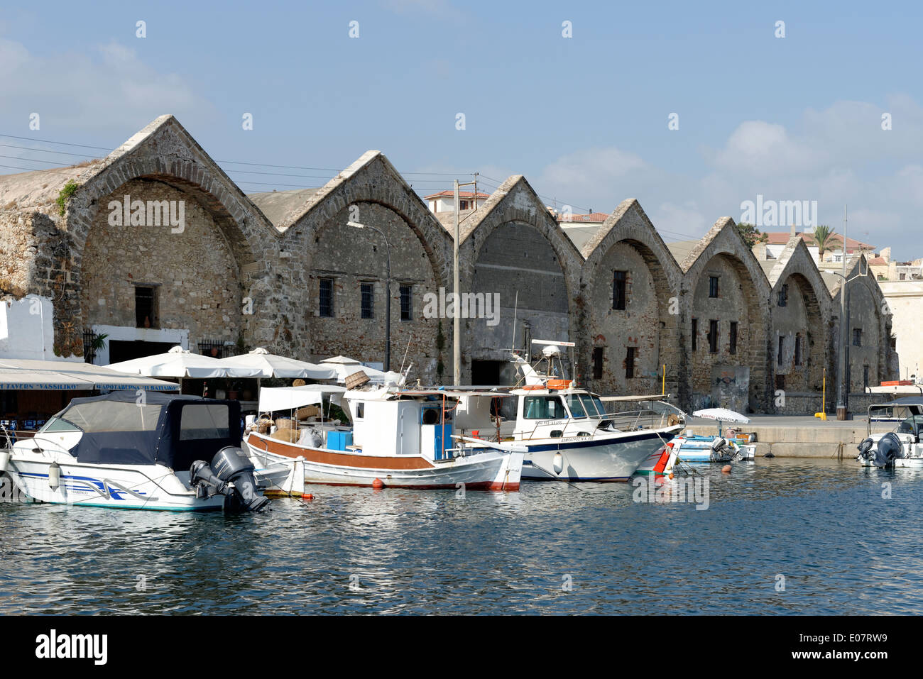 The seven arched vaulted rooms sixteenth century Venetian arsenal in ...
