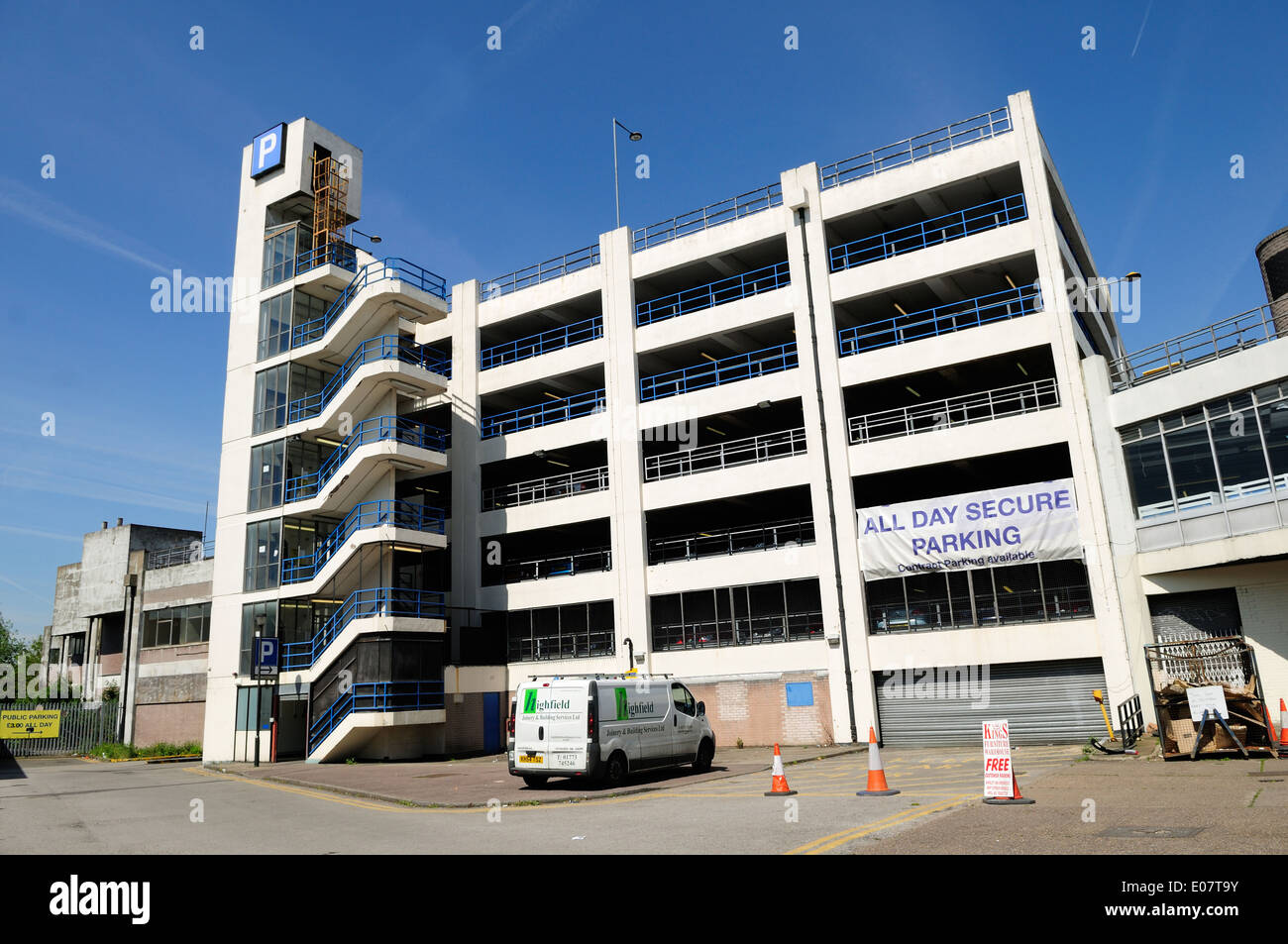Multi -Story Car Park ,Nottingham,UK Stock Photo - Alamy