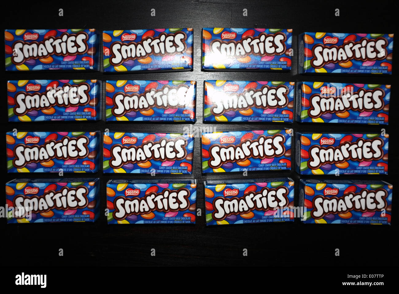 Smarties box hi-res stock photography and images - Alamy