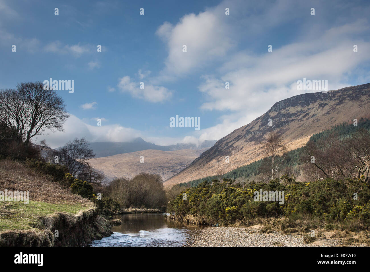 Glen Rosa on the Isle of Arran in Scotland Stock Photo - Alamy