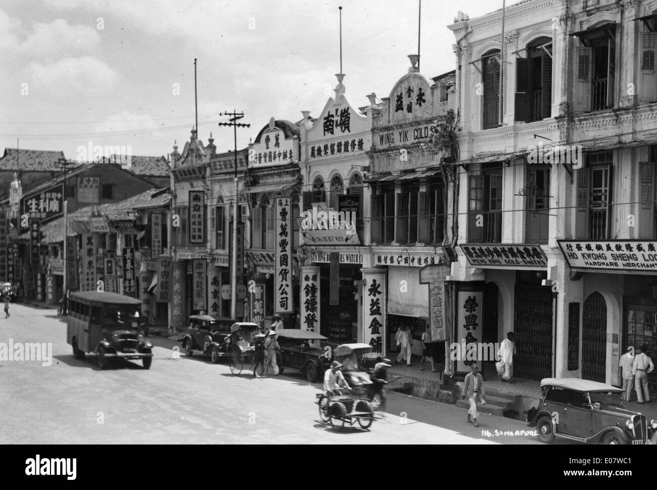 Singapore 1930s hi-res stock photography and images - Alamy