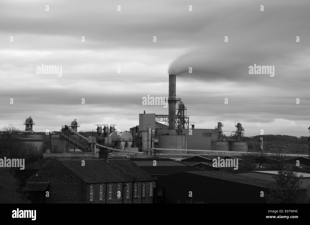 Man made pollution Black and White Stock Photos & Images - Alamy