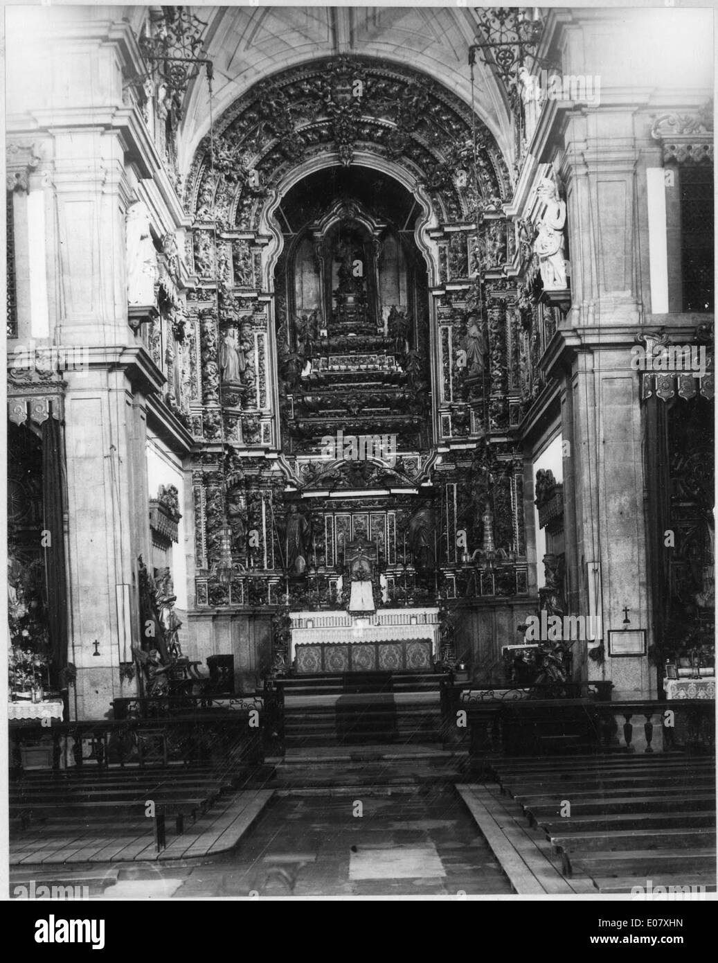 The Igreja do Mosteiro de Arouca is a historic church in Portugal, part ...